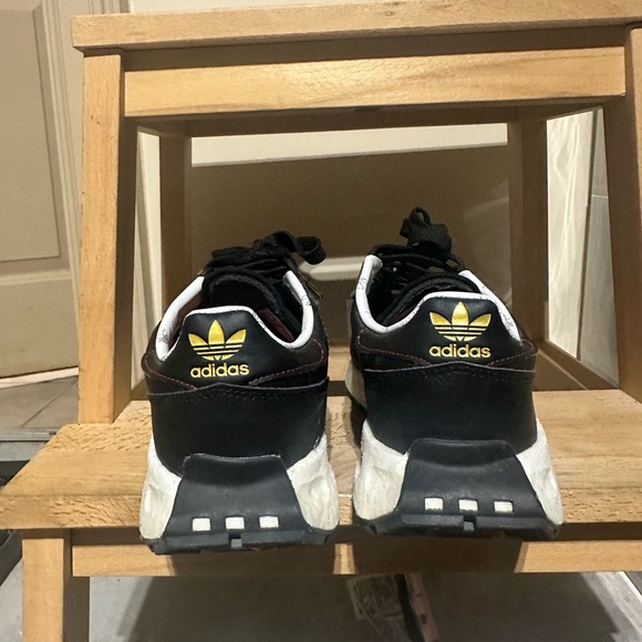 adidas | Shoes | Adidas Retropy Black Gold Womens | Poshmark